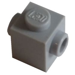 LEGO PART 47905 Brick Special 1 x 1 with Studs on 2 Sides | Rebrickable ...