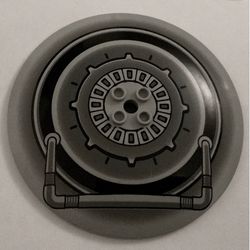 LEGO PART 50990apr0003 Dish 10 x 10 Inverted (Radar) with SW Tank Droid ...