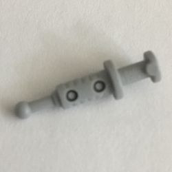 LEGO PART 53020 Equipment Medical Syringe with 2 Holes | Rebrickable ...