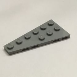 LEGO PART 54384 Wedge Plate 6 x 3 Left | Rebrickable - Build with LEGO