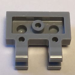 LEGO PART 60470b Plate Special 1 x 2 with Clips Horizontal [Open O ...