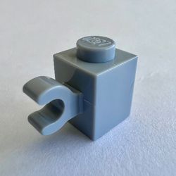 LEGO PART 60476 Brick Special 1 x 1 with Clip Horizontal | Rebrickable ...
