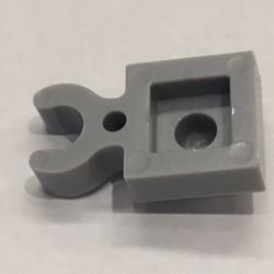 LEGO PART 60897 Plate Special 1 x 1 with Clip Vertical [Thick Open O ...