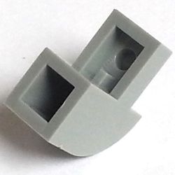 LEGO PART 6091 Brick Curved 1 x 2 x 1 1/3 with Curved Top | Rebrickable ...