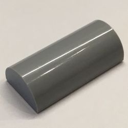 LEGO PART 6192b Brick Curved 2 x 4 Double, No Studs, with Groove ...