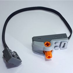 LEGO PART 61929c02 Pole Reverser, Power Functions, Black Wire ...