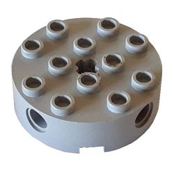 LEGO PART 6222 Brick Round 4 x 4 with 4 Side Pin Holes and Center Axle ...