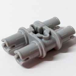 LEGO PART 65098 Technic Pin Double with Axle Hole - Squared Holes ...