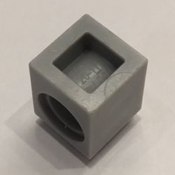 LEGO PART 6541 Technic Brick 1 x 1 with Pin Hole | Rebrickable - Build ...