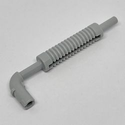 LEGO PART 65571 Exhaust Pipe with Technic Pin - Flat End, Squared Hole ...