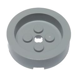 LEGO PART 68325 Brick Round 4 x 4 with Recessed Center | Rebrickable ...