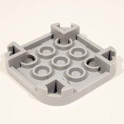 LEGO PART 68869 Tile Round Corners 4 x 4 x 2/3 | Rebrickable - Build ...