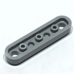 LEGO PART 77845 Plate Special 1 x 4 Rounded with 2 Open Studs ...