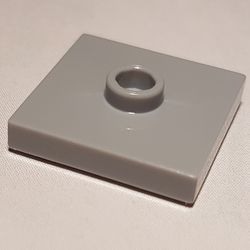 LEGO PART 87580 Plate Special 2 x 2 with Groove and Center Stud (Jumper ...