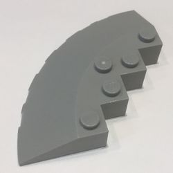 LEGO PART 95188 Brick Round Corner 6 x 6 with 33° Slope and Facet ...