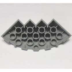 LEGO PART 95188 Brick Round Corner 6 x 6 with 33° Slope and Facet ...