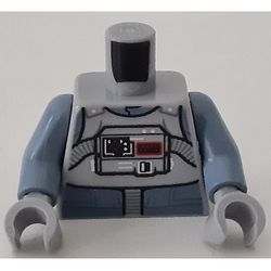 LEGO PART 973c24h14pr5230 Torso Flight Suit with Chest Panel and Tubes ...