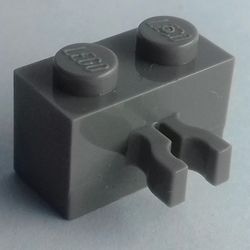 LEGO PART 30237a Brick Special 1 x 2 with Vertical Clip [Thick U Clip ...