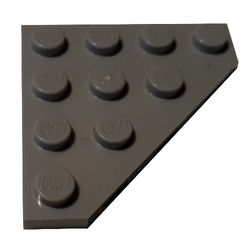 LEGO PART 30503 Wedge Plate 4 x 4 Cut Corner | Rebrickable - Build with ...