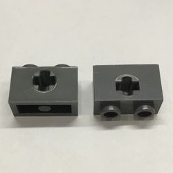 LEGO PART 32064a Technic Brick 1 x 2 with Axle Hole Type 1 [+ Opening ...