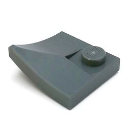 LEGO PART 4190 Plate Special 2 x 2 with Double Inverted Curve, 1 Stud ...