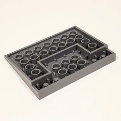 LEGO PART 4515 Slope 10° 6 x 8 | Rebrickable - Build with LEGO