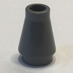 LEGO PART 4589 Cone 1 x 1 [No Top Groove] | Rebrickable - Build with LEGO