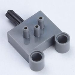 LEGO PART 47223a Pneumatic Switch with Pin Holes | Rebrickable - Build ...