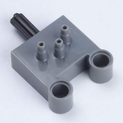 LEGO PART 47223b Pneumatic Switch with Pin Holes and Stepped Outlets ...