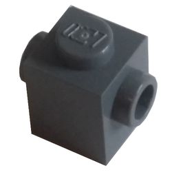 LEGO PART 47905 Brick Special 1 x 1 with Studs on 2 Sides | Rebrickable ...