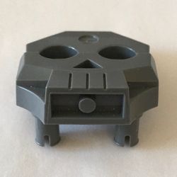 LEGO PART 47990 Skull 1 x 4 x 3 Relief with Two Pins | Rebrickable ...