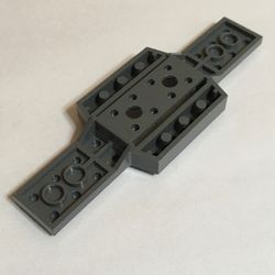 LEGO PART 52036 Vehicle Base 4 x 12 x 3/4 with 4 x 2 Recessed Center ...