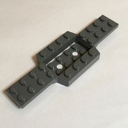LEGO PART 52036 Vehicle Base 4 x 12 x 3/4 with 4 x 2 Recessed Center ...