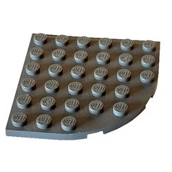 LEGO PART 6003 Plate Round Corner 6 x 6 | Rebrickable - Build with LEGO