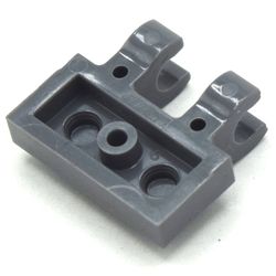 LEGO PART 60470b Plate Special 1 x 2 with Clips Horizontal [Open O ...