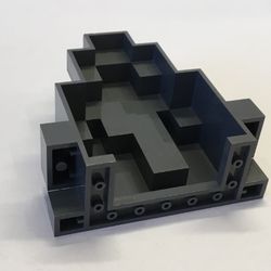 LEGO PART 6083 Rock Panel Triangular 3 x 8 x 7 (aka LURP) | Rebrickable ...