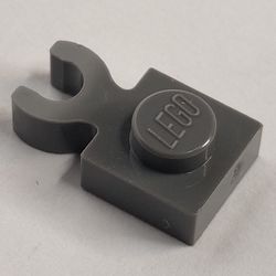 LEGO PART 60897 Plate Special 1 x 1 with Clip Vertical [Thick Open O ...