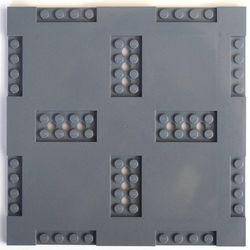 LEGO PART 69958 Plate Special 16 x 16 x 2/3 with Eight Recessed Edges ...
