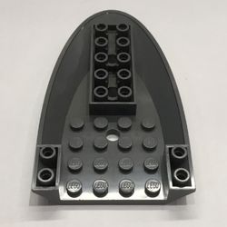 LEGO PART 87611 Aircraft Fuselage Curved Forward 6 x 10 Bottom ...