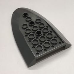 LEGO PART 87611 Aircraft Fuselage Curved Forward 6 x 10 Bottom ...