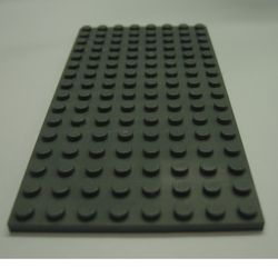 LEGO PART 92438 Plate 8 x 16 | Rebrickable - Build with LEGO