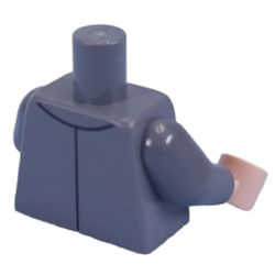 LEGO PART 973c12h02pr6767 Torso, Suit, Jacket, White Shirt, Black Tie ...