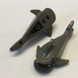 LEGO PART 2547a Animal Body Part, Shark Body, with Bottom Tube ...