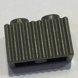 LEGO PART 2877 Brick Special 1 x 2 with Grille | Rebrickable - Build ...