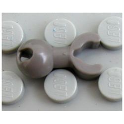 LEGO PART 30082 Arm Piece with Towball and Clip | Rebrickable - Build ...