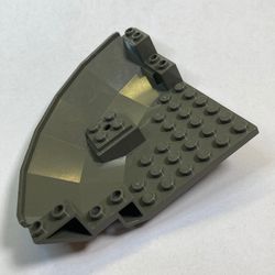LEGO PART 30201 Panel 10 x 10 x 2 2/3 Quarter Saucer Base | Rebrickable ...