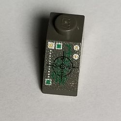 LEGO PART 3040bpr0012 Slope 45° 2 x 1 with Bottom pin, with Black ...