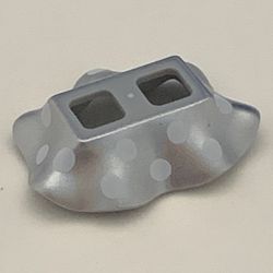 LEGO PART 24782pr0003 Minifig Hipwear Skirt with Silver Top, 16 White ...