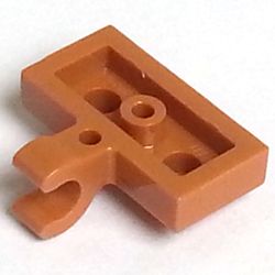 LEGO PART 11476 Plate Special 1 x 2 with Clip Horizontal on Side ...