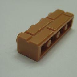LEGO PART 15533 Brick Special 1 x 4 with Masonry Brick Profile ...